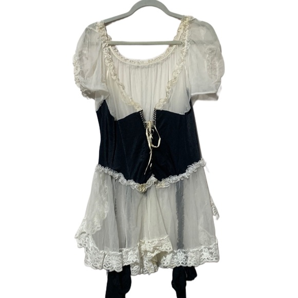 Vintage | Intimates & Sleepwear | Vintage Undercover Wear Sheer Black ...